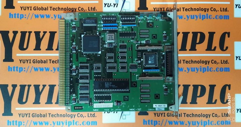 NEC NEC-16T PC-9801-92 G8NVA 06 for NEC PC-9800 - 裕益科技自動化設備可程式編碼器PLC分散式控制系統DCS
